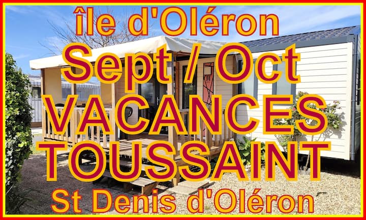 Mobil-home Camping 4 éToiles En Bord De Mer - Saint-Denis-d'Oléron