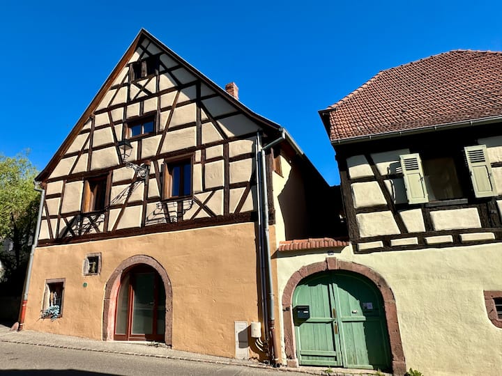 Maison 1650 Rénovée - Vue Vignes - 8 Pers. Alsace - Alsace