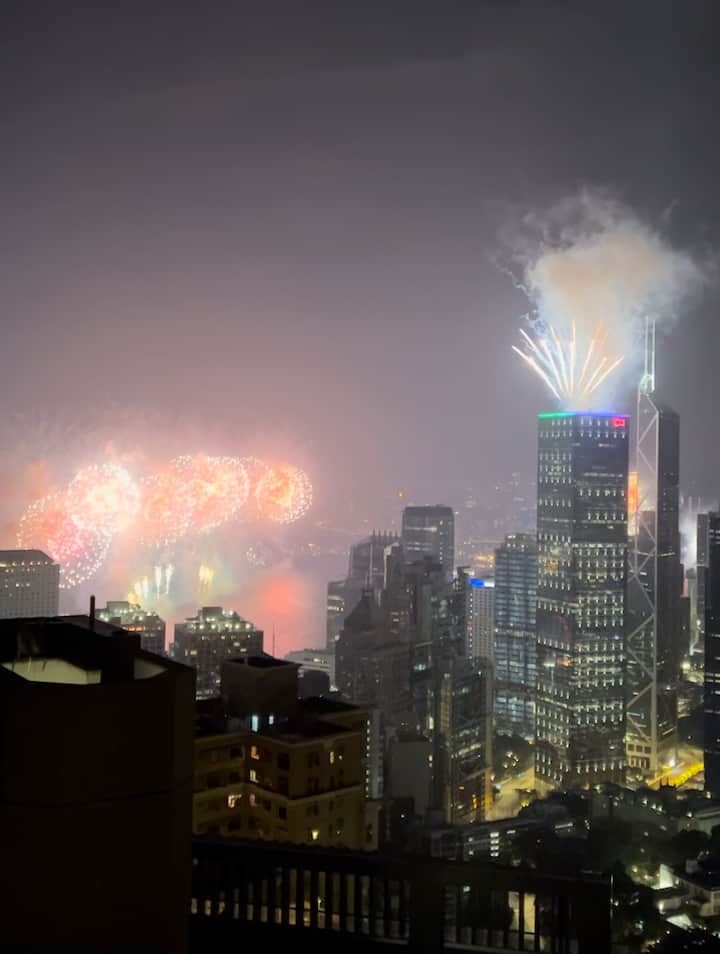 Firework View Unique 1bed W/ Private Rooftop - Tsim Sha Tsui