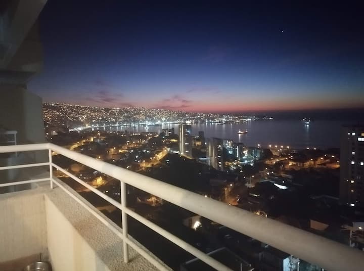 Valparaíso Hermosa Vista Cercano Viña Del Mar - Valparaíso