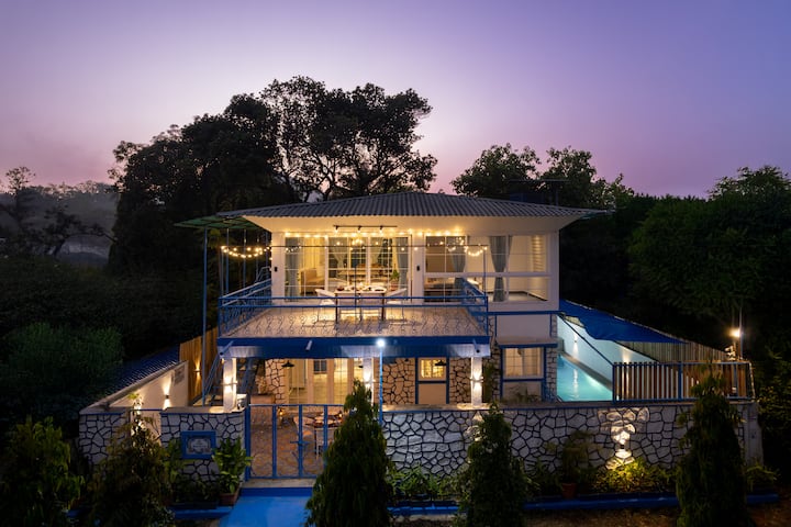 Casa Santorini 4bhk In Lonavala -5mns From Station - Lonavla