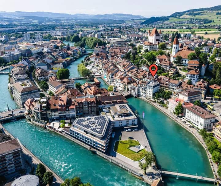 Schmalstes Haus Der Schweiz Mit Sauna - Spiez