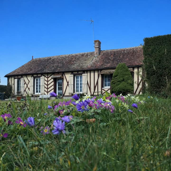 Maison "Chez Jeannine" Avec Jardin - Damville