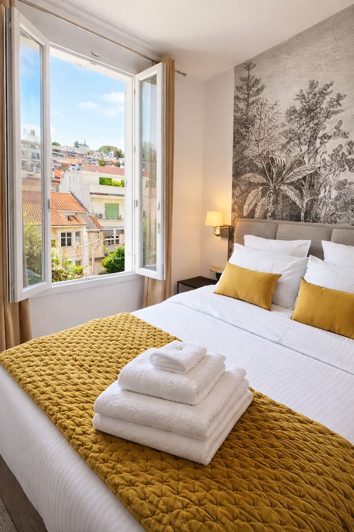 Croisette & Palais 2 Min ~ Hypercentre ~ Suite - Cannes