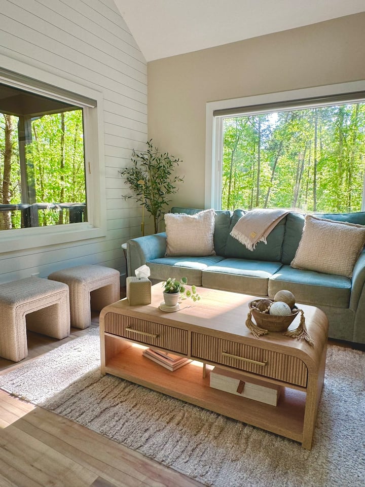 The Pines Modern Cabin On 45 Acres-10 Min To Tiec! - Mountain Brook Vineyards, Tryon