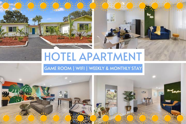 Game Room | Wifi | Superior Queen Studio | Parking - Clearwater, FL