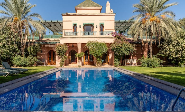 Villa Rita - Splendide Villa Avec Piscine Privée - Marrakesh