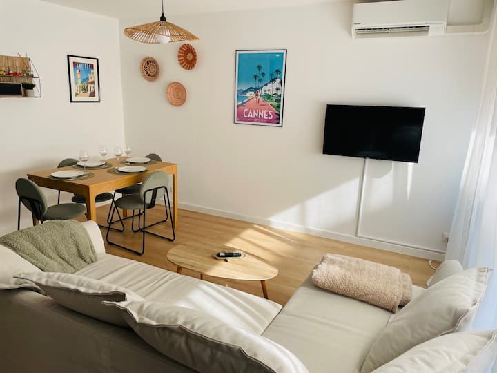 Bel Appartement 4/5 Couchages - Antibes