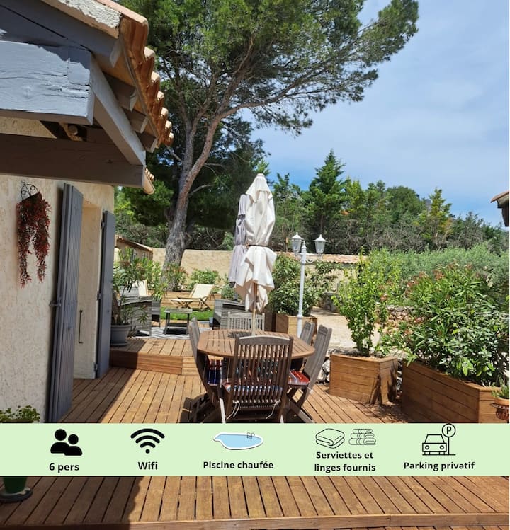 Maison Chaleureuse Avec Piscine - Luberon