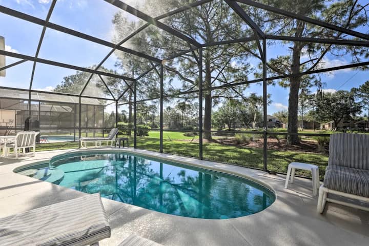 Southern Dunes Fairway Oasis Private Pool - Haines City, FL