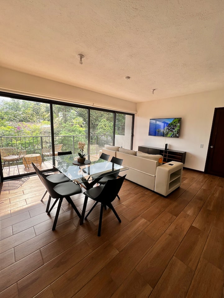 Central & Modern Apt 2br A/c W/pool, Rooftop & Gym - El Salvador