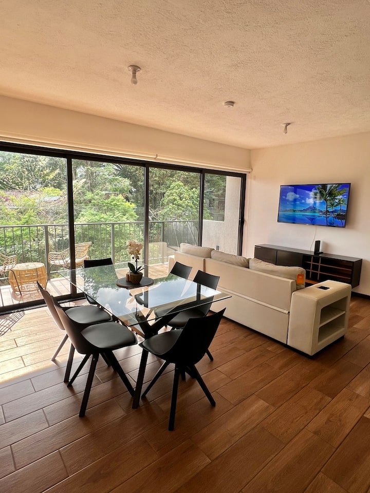 Central & Modern Apt 2br A/c W/pool, Rooftop & Gym - San Salvador (El Salvador)