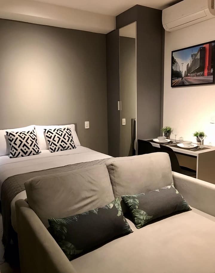 Studio Novo Próx Do Allianz Parque - São Paulo