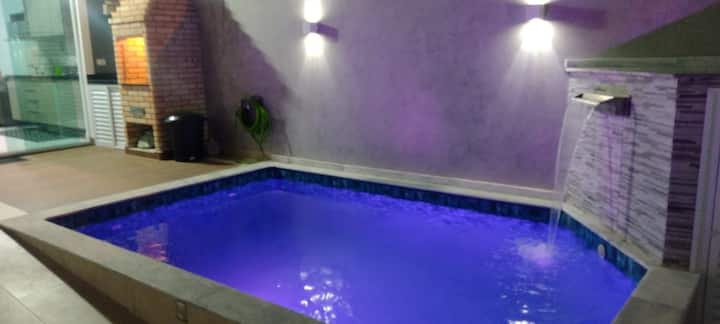 Casa Na Praia Com Piscina - Peruíbe
