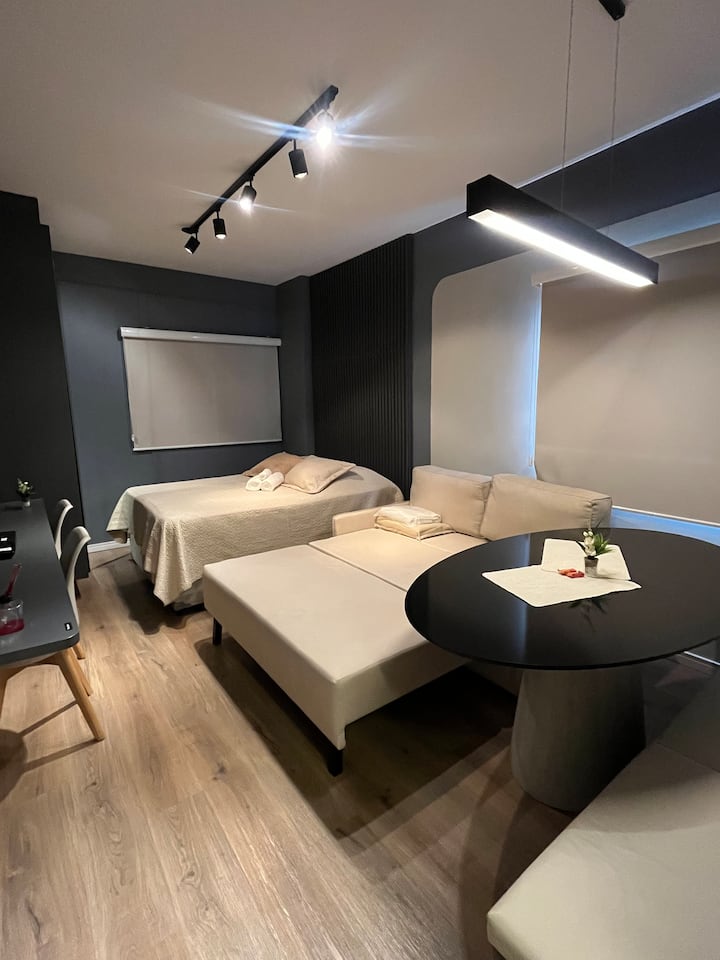 Studio Santos • On The Beach W Garage + Air Cond - Santos