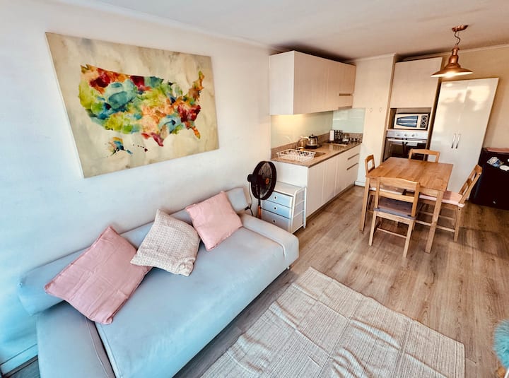 Depa Amoblado Arriendo Mensual - Santiago