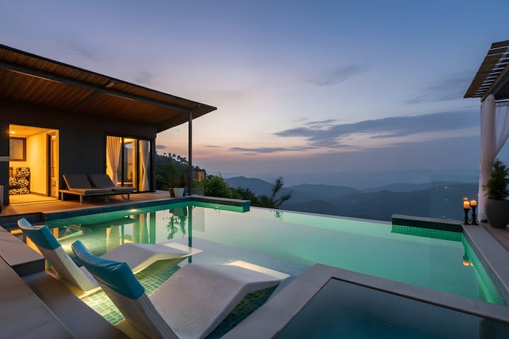 Stayvista At Savara W/ Heated Infinity Pool - Kasauli