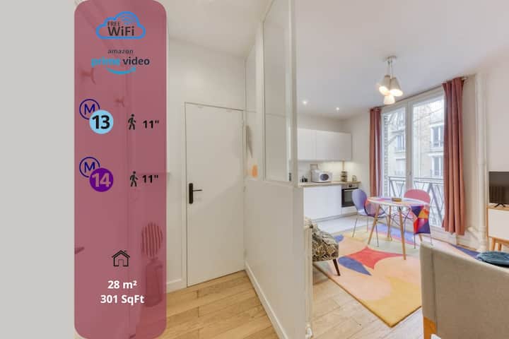 T2 Cosy à Clichy :
Parfait Pour 2 ! - ibis Paris Porte de Clichy Centre