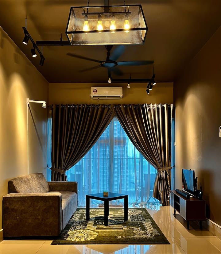 Industrial Concept Service Apartment - Raay Home - Kuala Lumpur