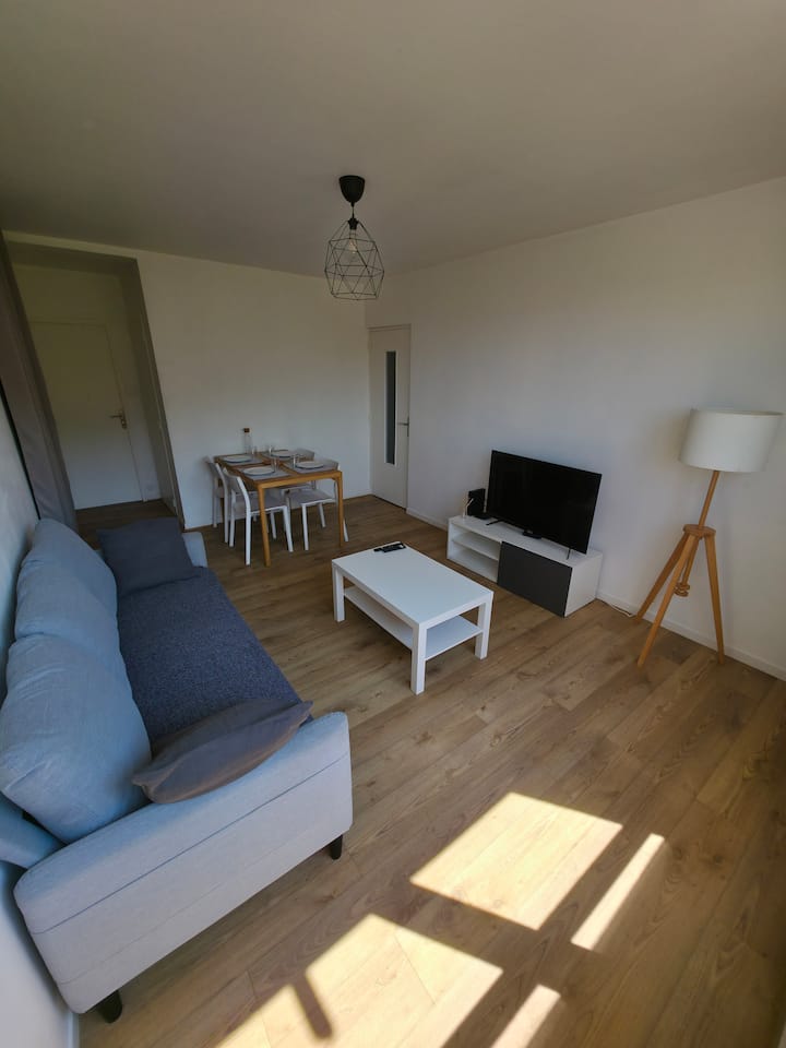 Apt Spacieux 3ch Proches Campus - Saint-Martin-d'Hères