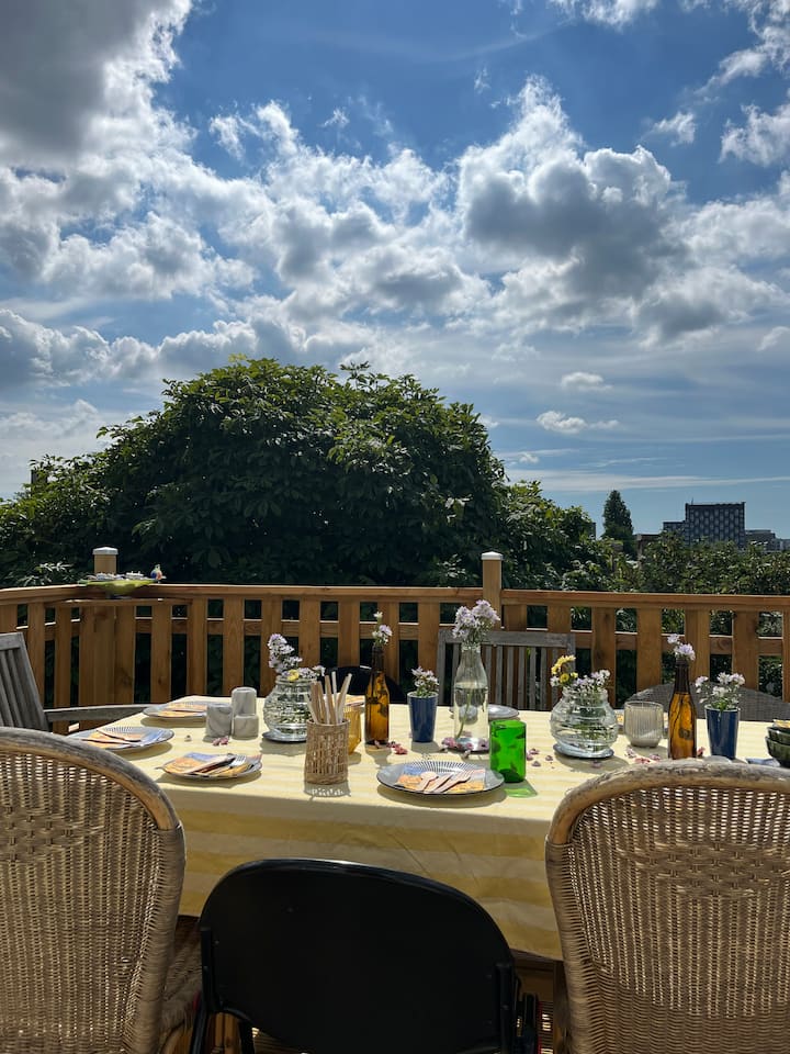 Artful Penthouse Studio With Sunset - Amsterdam