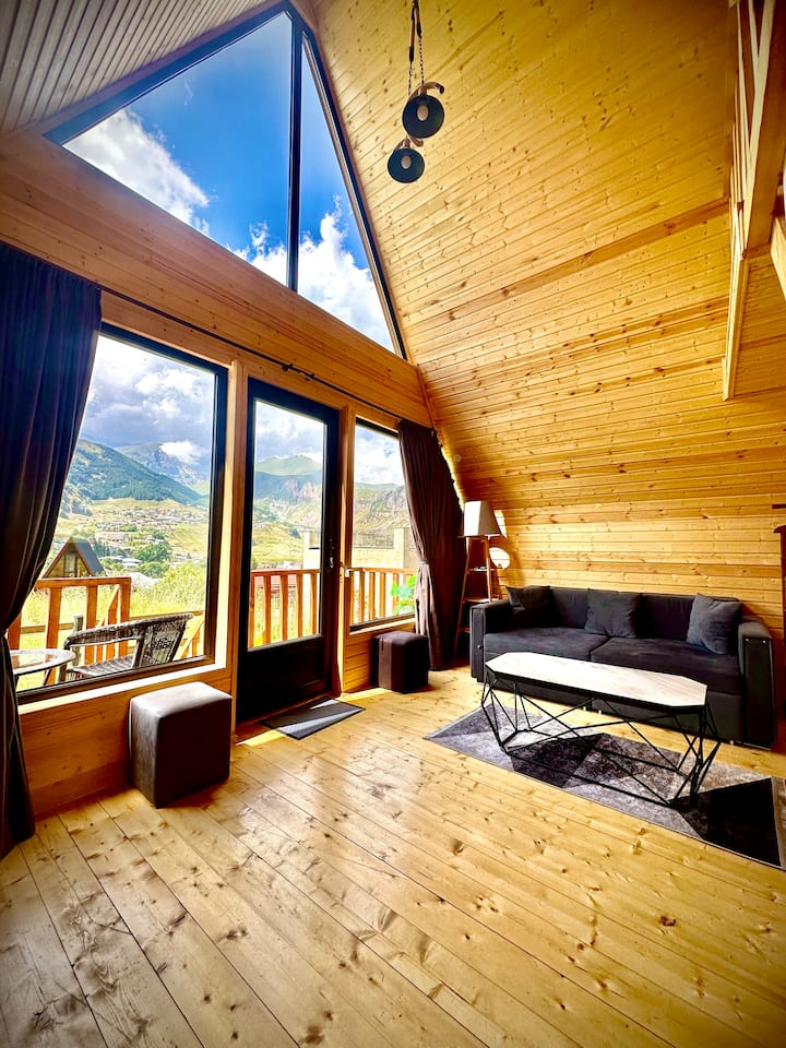 View Of Hillside Kazbegi - Georgia