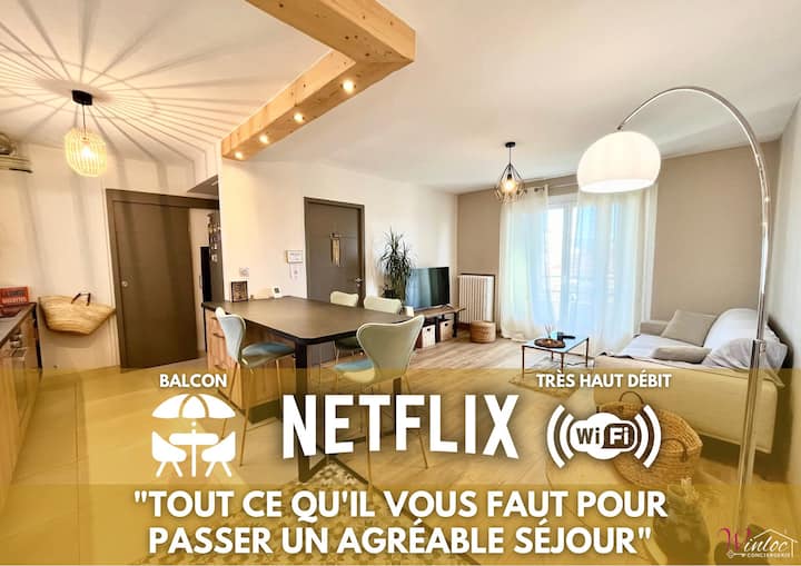 Appart’ Chaleureux Avec Balcon/800m Gare Et Centre - Valence