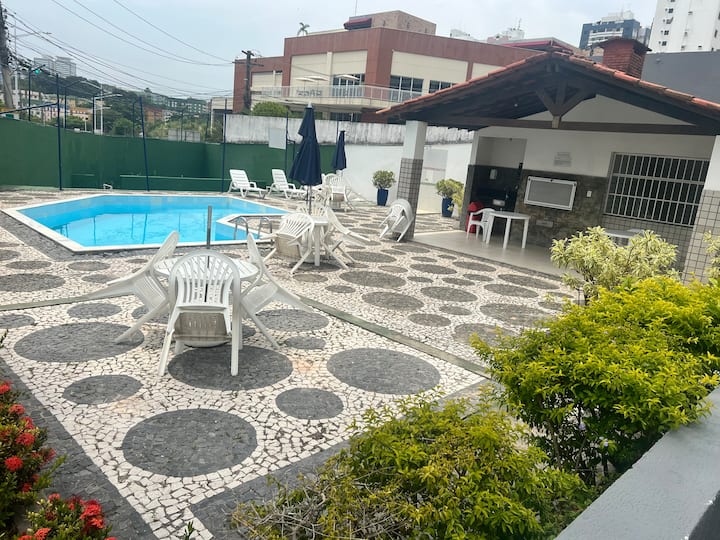 Apartamento Em Ssa: Quartos Com Ar Condicionado! - Salvador