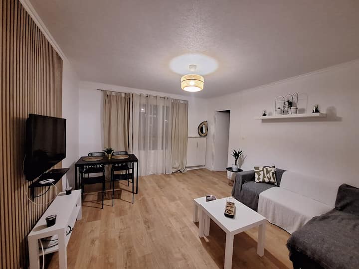 Grand Appartement 3 Chambres Cosy - Arc-sur-Tille