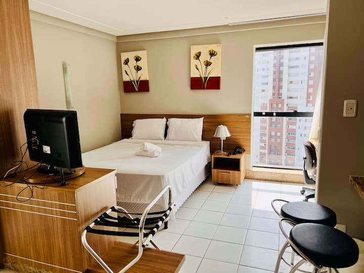 Flat Em Goiânia Setor Oeste - 戈亞尼亞