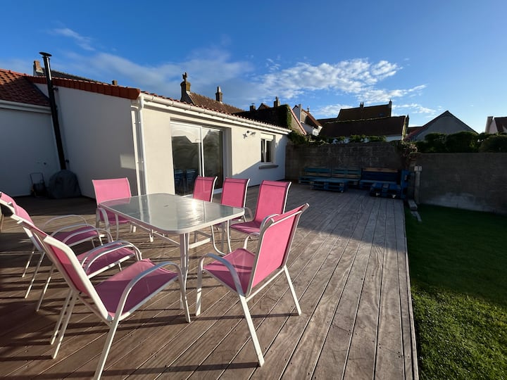 Maison De Pêcheur, 4*, Jardin Clos, Plage à 50m - Wissant