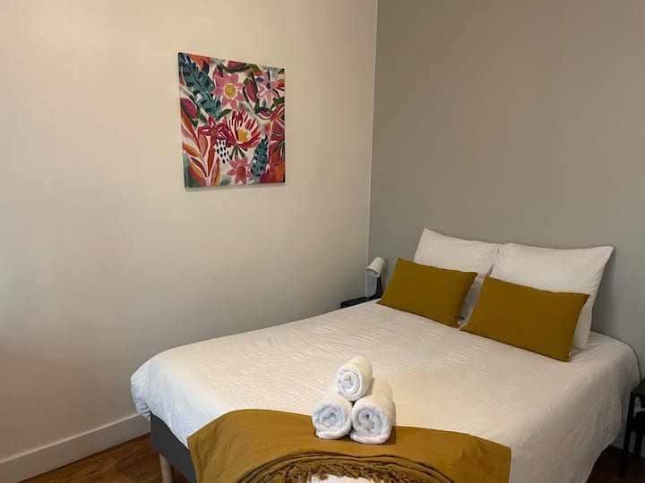 L'authentique Climatisé, Au Calme 4-6 Pers - Villefranche-sur-Saône
