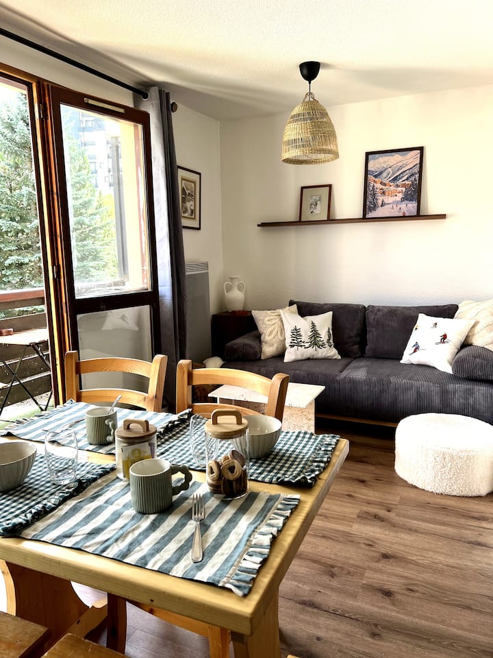 Appartement Rénové Au Pied Des Pistes - Saint-Martin-de-Belleville