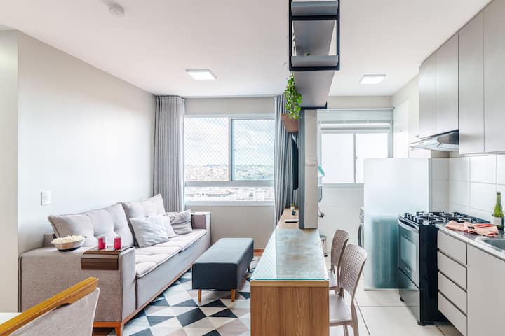 Comfortable Apartment Near Arena Mrv - Belo Horizonte