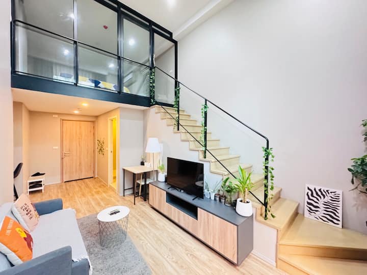 #Remote Workers Preferred#  Duplex 1br In Downtown - Bangkok