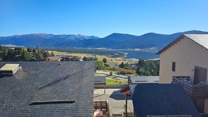 Appartement T2 Cabine Vue Lac. Piscine / Hammam. - Les Angles