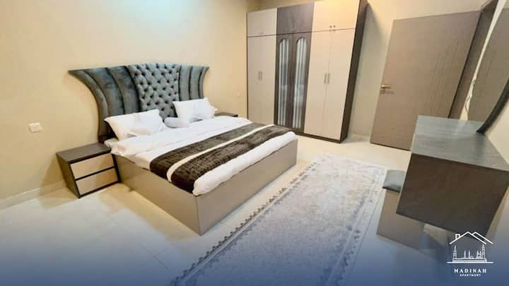 شقة ثلاث غرف مجهزة ومؤثثة - Medina