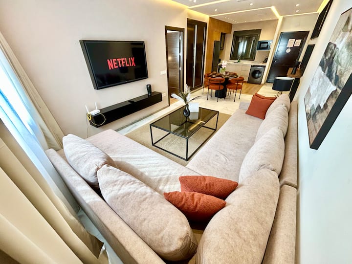 Warm Tones Apartment - 1 Br By The Beach - Tanger