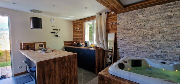 Echappée Romantique En Montagne, Jacuzzi Privatif. - Ancelle
