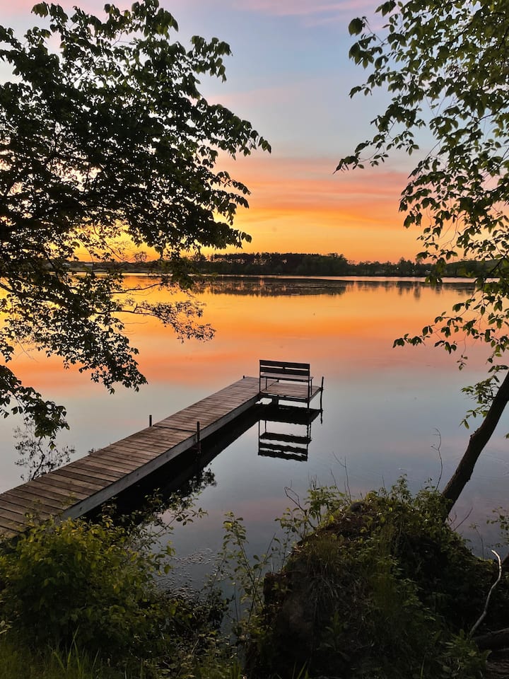 Private Lakefront Cabin - Blue Mountain Lake, Ogdensburg