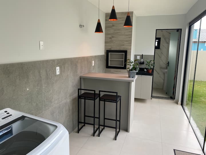 Casa Na Praia Próximo Ao Mar. - Tramandaí