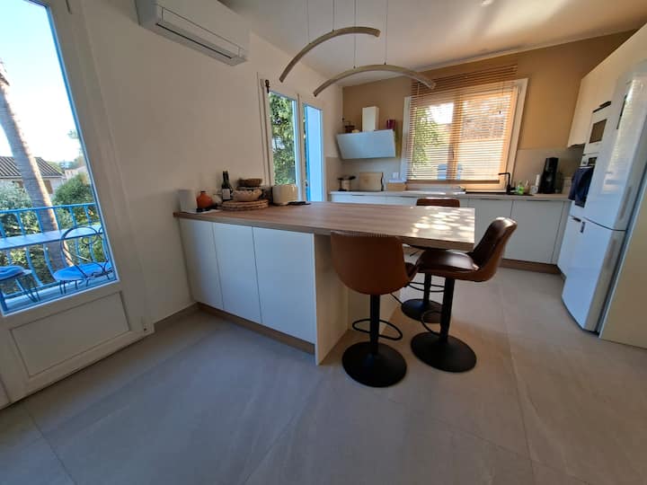 Apt 70 M² Plein Sud Aperçu Mer - Plage du Château