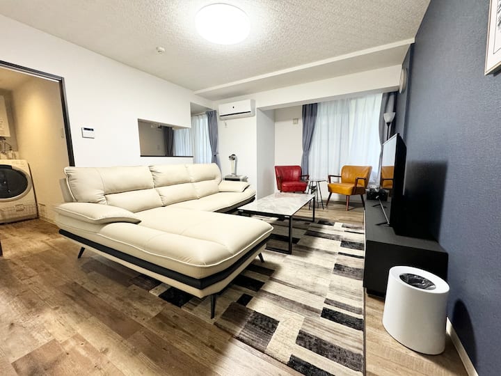Free-parking/3beds/6ppl./2stories/4years Old Apt - Sapporo