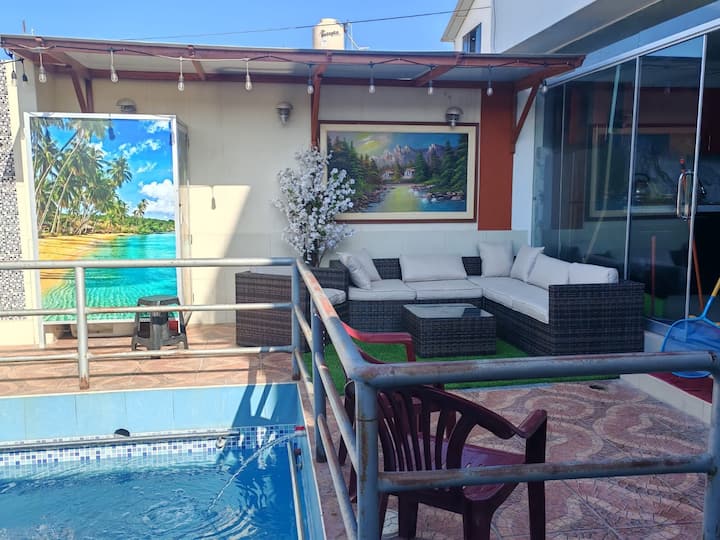 Casa Con Piscina Luz Y Fuerza - Mollendo