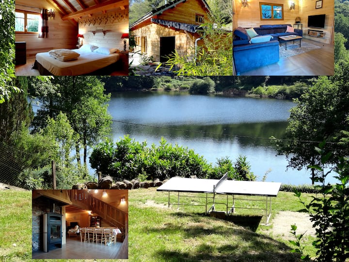 Chalet Les Moulins Vue Sur Le Lac De Pannecière - Morvan