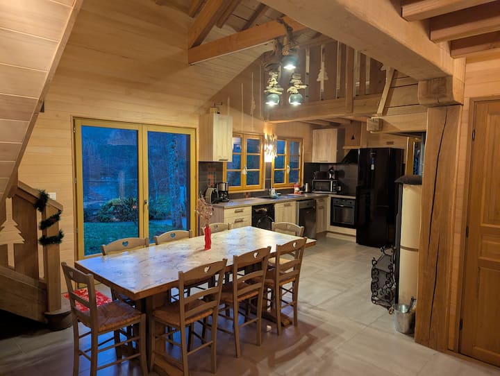 Chalet Les Moulins Meublé 3 ÉToiles Au Bord Du Lac - Lac de Pannecière