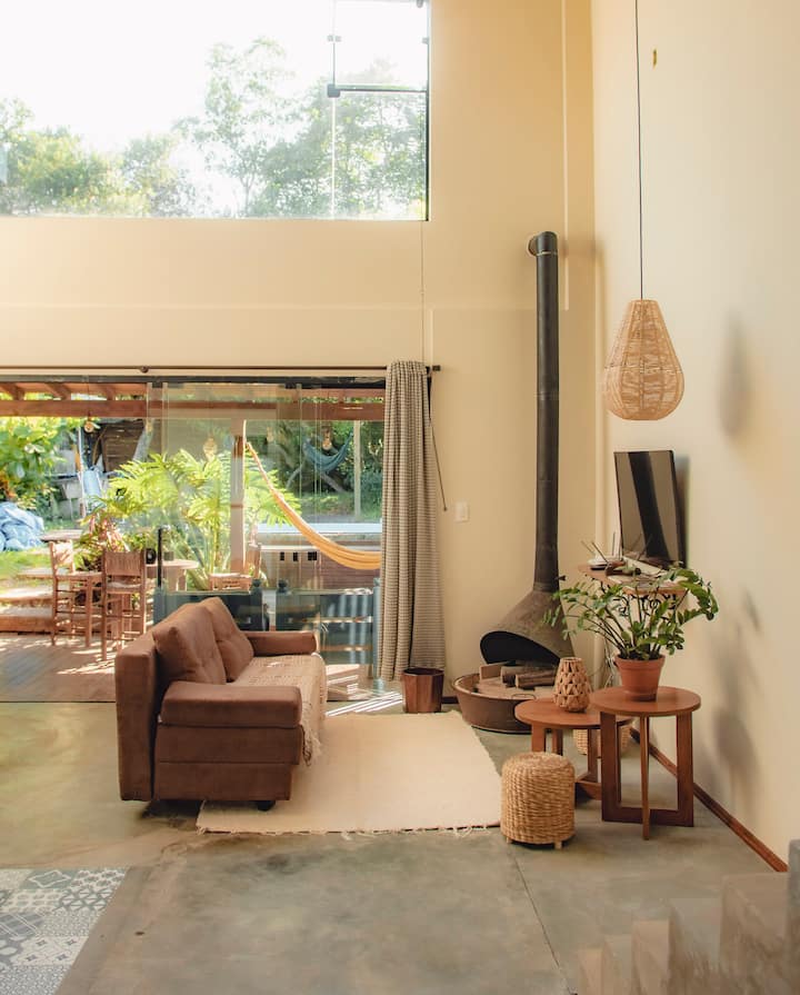 Casa Mediterrânea Com Piscina - Imbituba