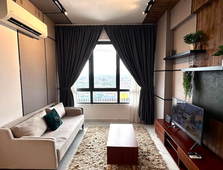 #Free Netflix 2br Troika Residensi @Aghome - Wakaf Che Yeh