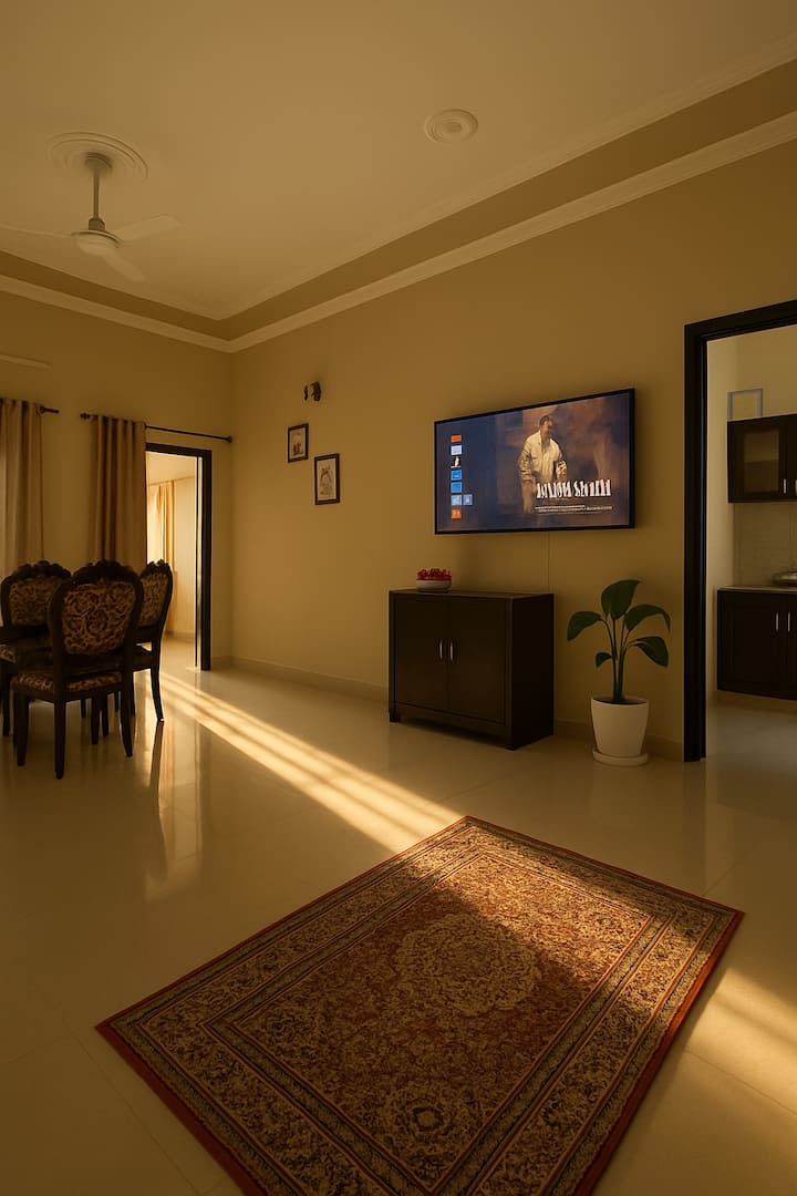 Calm Stay- 2bhk Floor With Kitchen & Living Room - Jammu