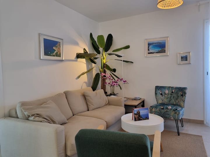 App T4 Vue Mer Piscine Privée N40-41 - Aléria